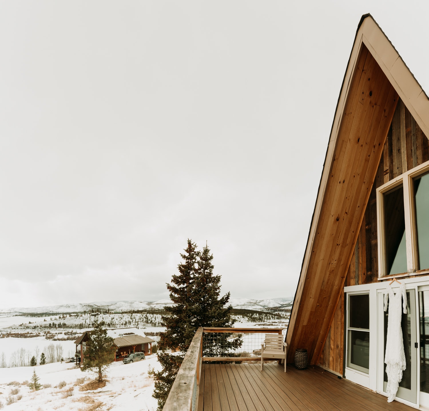 Wintery Colorado A-Frame Elopement - Colorado Elopement Photographer ...